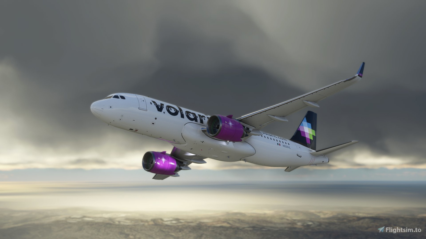 [8K] FBW A32NX Volaris N533VL for Microsoft Flight Simulator | MSFS