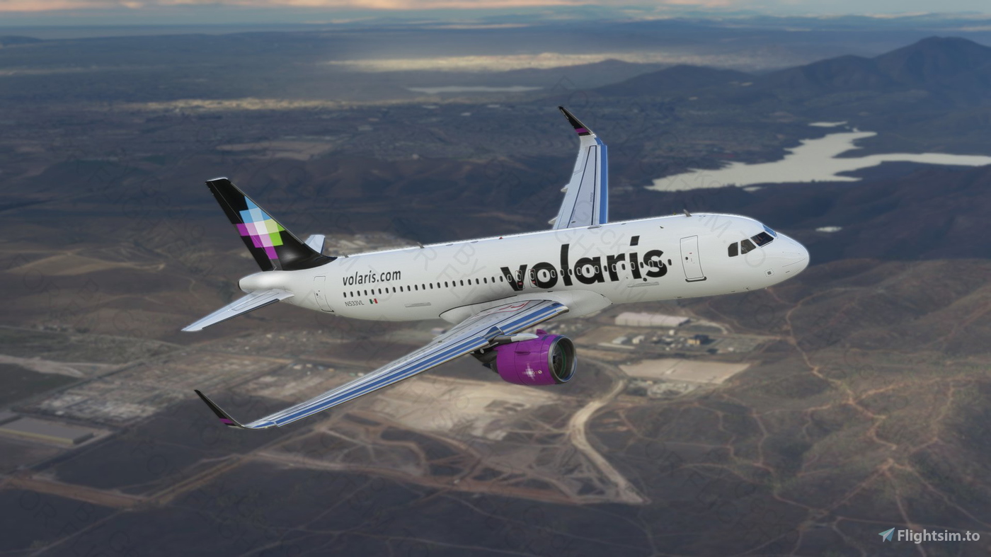 [8K] FBW A32NX Volaris N533VL for Microsoft Flight Simulator | MSFS