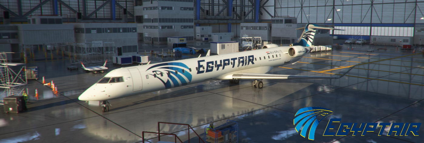 Aerosoft CRJ700 MSFS Egypt Air for Microsoft Flight Simulator | MSFS