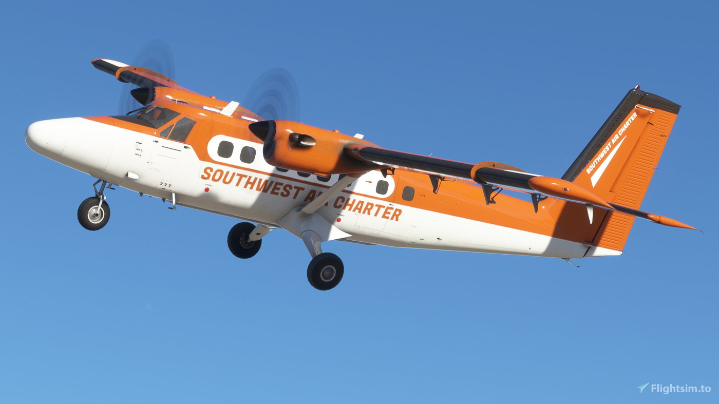 Aerosoft DHC-6 "Southwest Air Charter" Livery (Fictional) for Microsoft ...