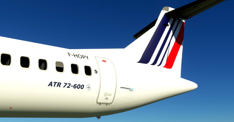 Threads - Air France "2021 livery" ATR 72-600 Community Version for Microsoft Flight Simulator ...