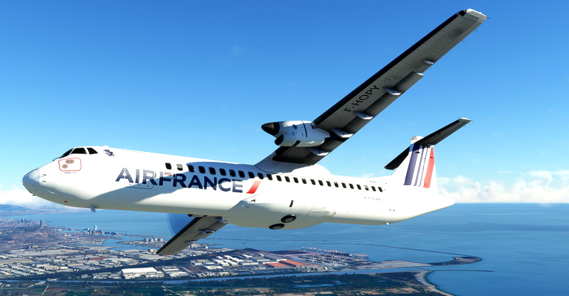 Threads - Air France "2021 livery" ATR 72-600 Community Version for Microsoft Flight Simulator ...