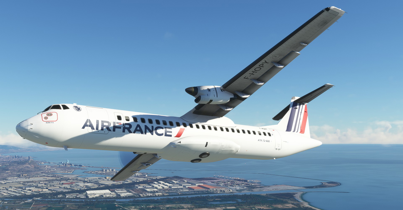 Air France "2021 livery" ATR 72-600 Community Version for Microsoft ...