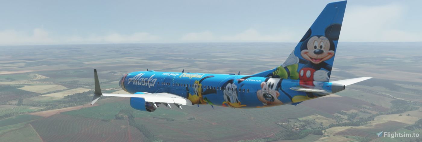 ALASKA-DISNEY for Microsoft Flight Simulator | MSFS