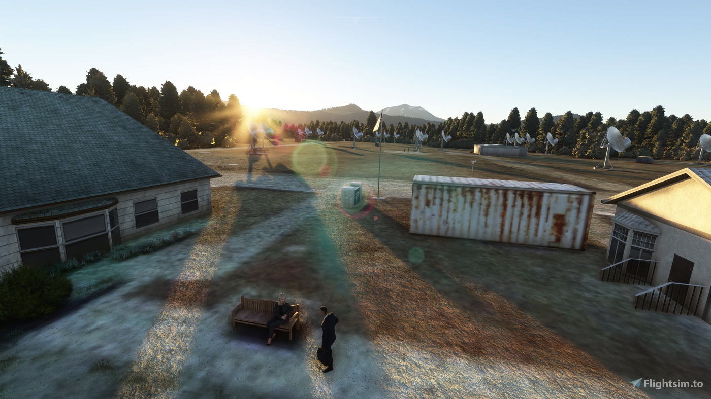 Allen telescope array (SETI institute) for Microsoft Flight Simulator ...