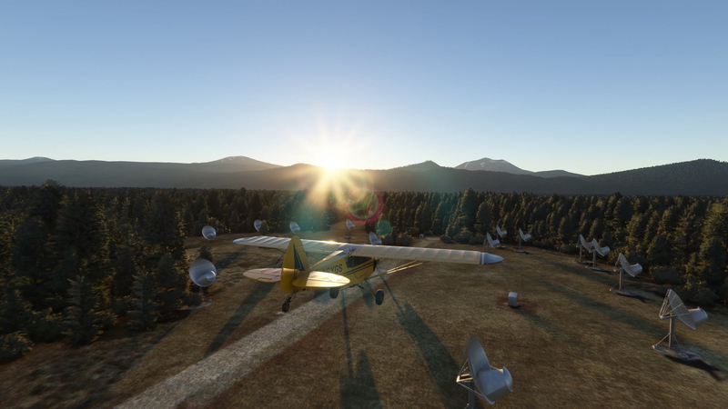 Allen telescope array (SETI institute) for Microsoft Flight Simulator ...