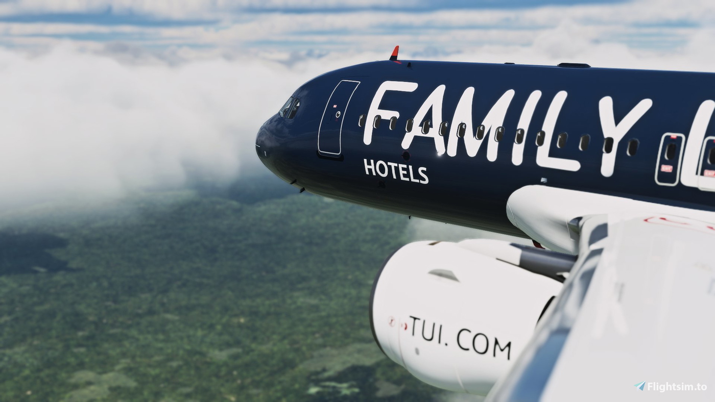 ASOBO A320 TUI family life 对于 Microsoft Flight Simulator | MSFS