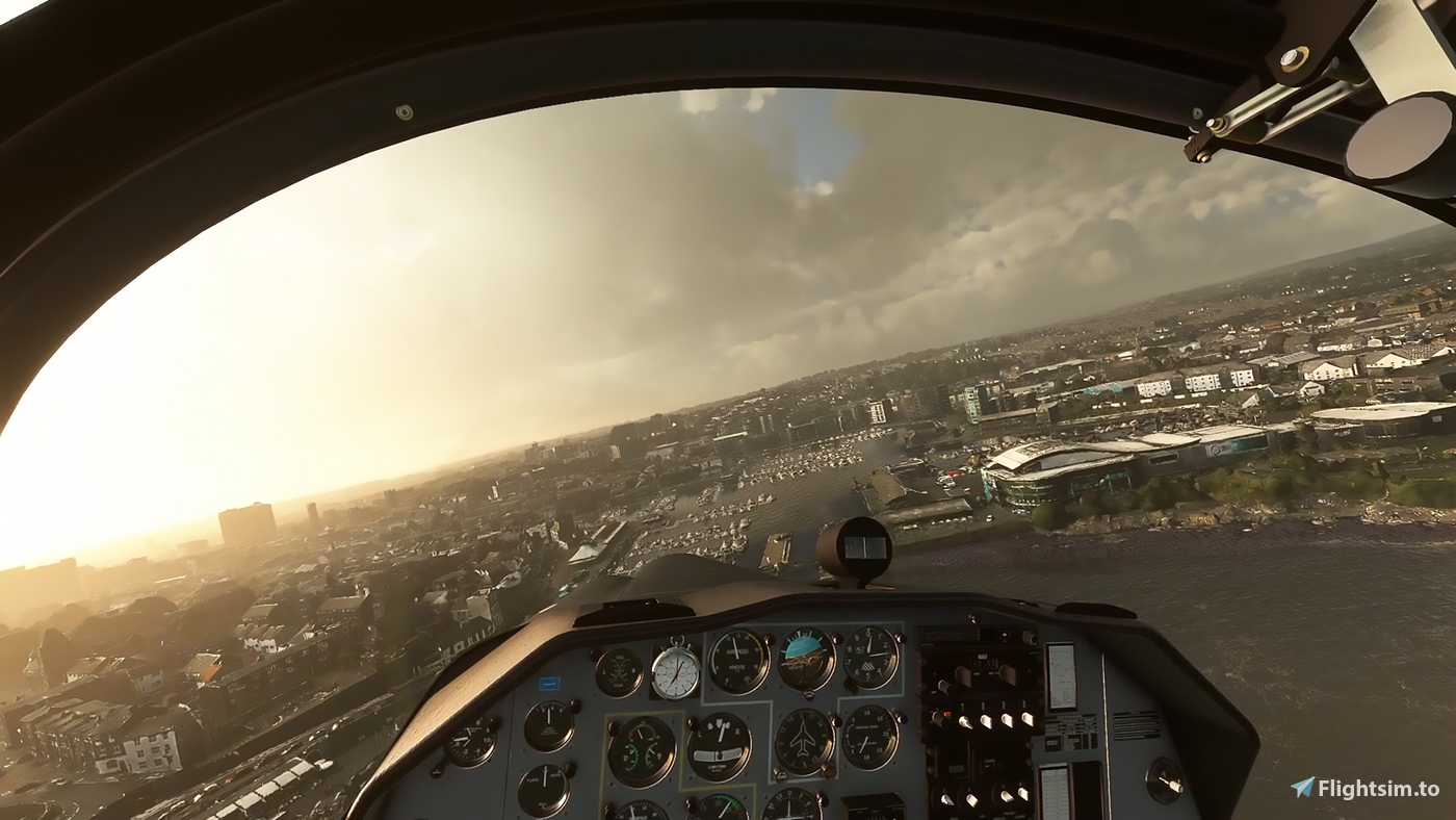 Blackbox Simulation Bulldog Cockpit Texture Improvement. для Microsoft ...