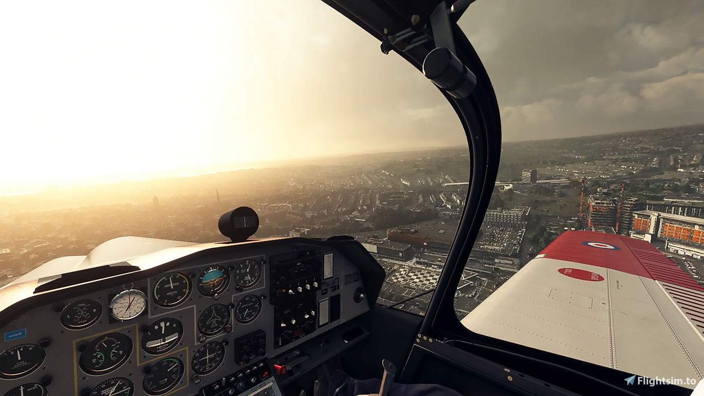 Blackbox Simulation Bulldog Cockpit Texture Improvement. 对于 Microsoft ...