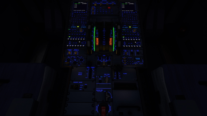 Blue Cockpit lights and Lightblue LCD for FBW A32NX for Microsoft ...