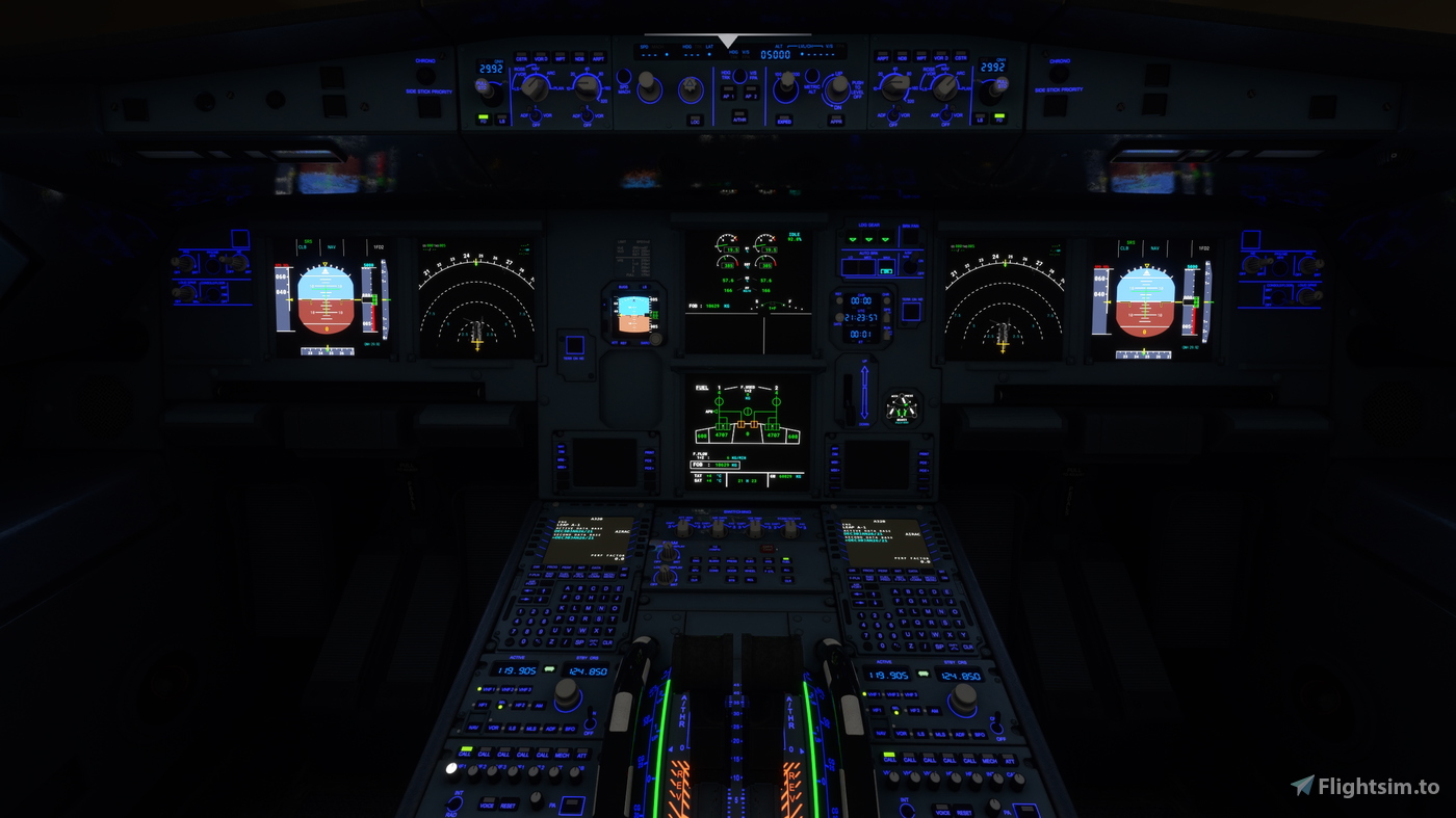 Airplane Cockpit Lights