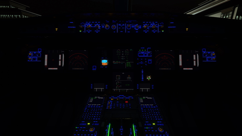 Cockpit Additions for FlyByWire A32NX on Microsoft Flight Simulator