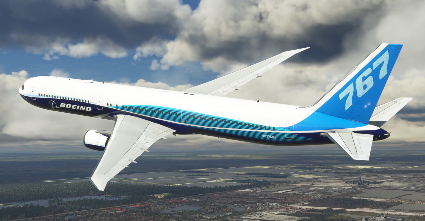 Boeing Industries / Boeing House "2011 livery" CaptainSim 767-400ER for ...
