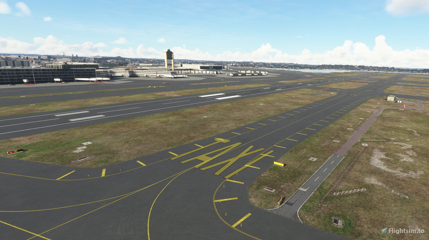 Boston Logan (KBOS) Airport Improvements for Microsoft Flight Simulator ...