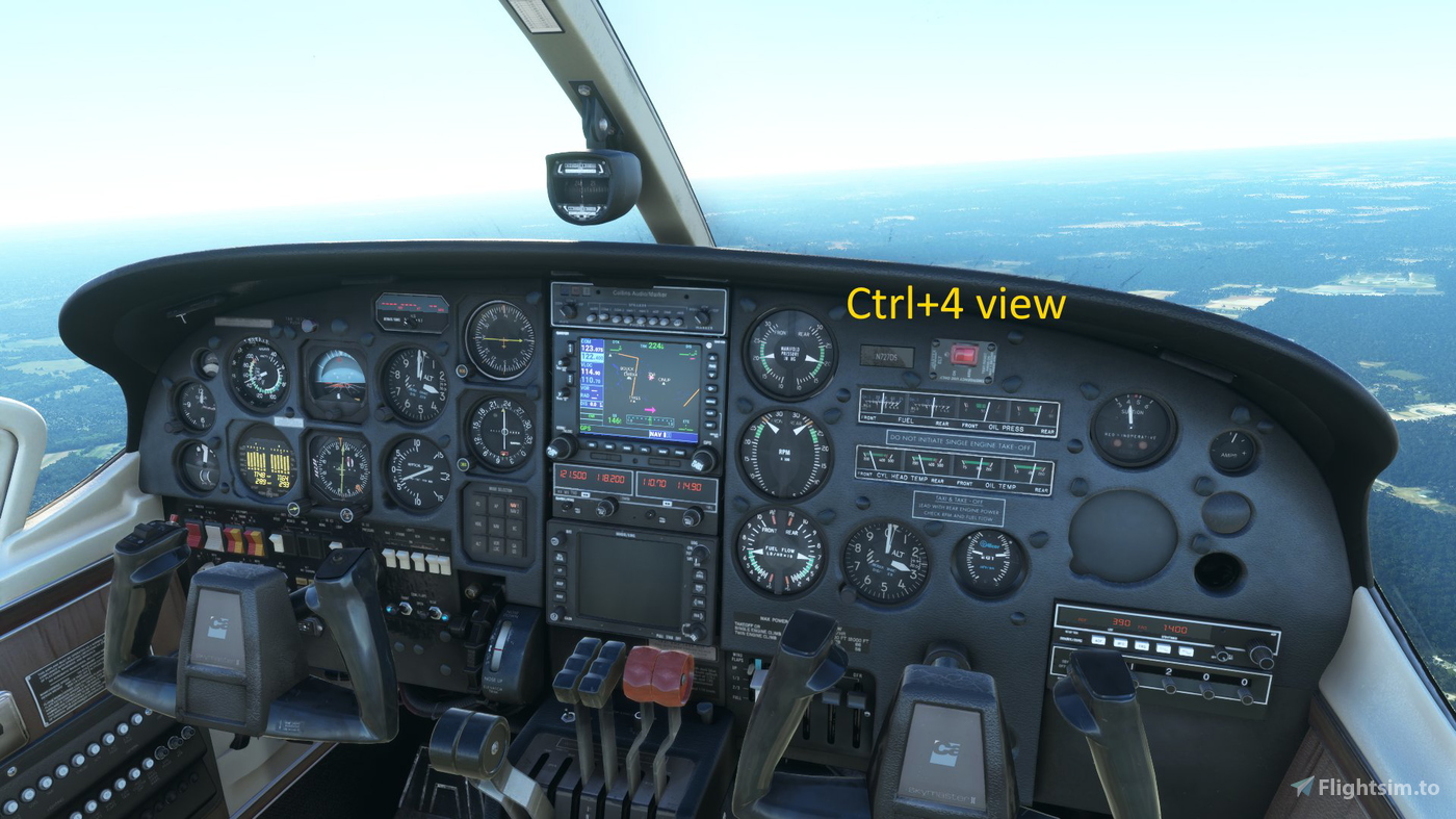 Carenado 337 Camera Adjustments for Microsoft Flight Simulator | MSFS