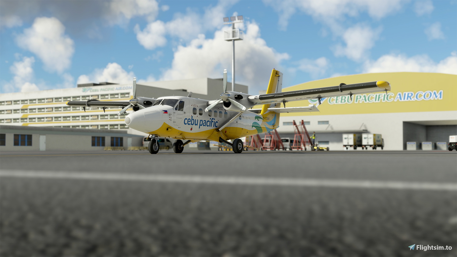 Cebu Pacific Airways DH6 300 Wheels Pax Twin Otter 8K - MSFS Add-on ...