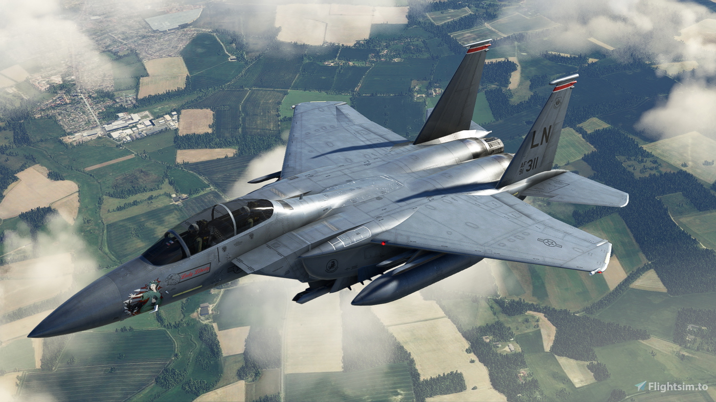DC Designs F-15E 494th FS 91-311 "Lady Liberty" for Microsoft Flight ...