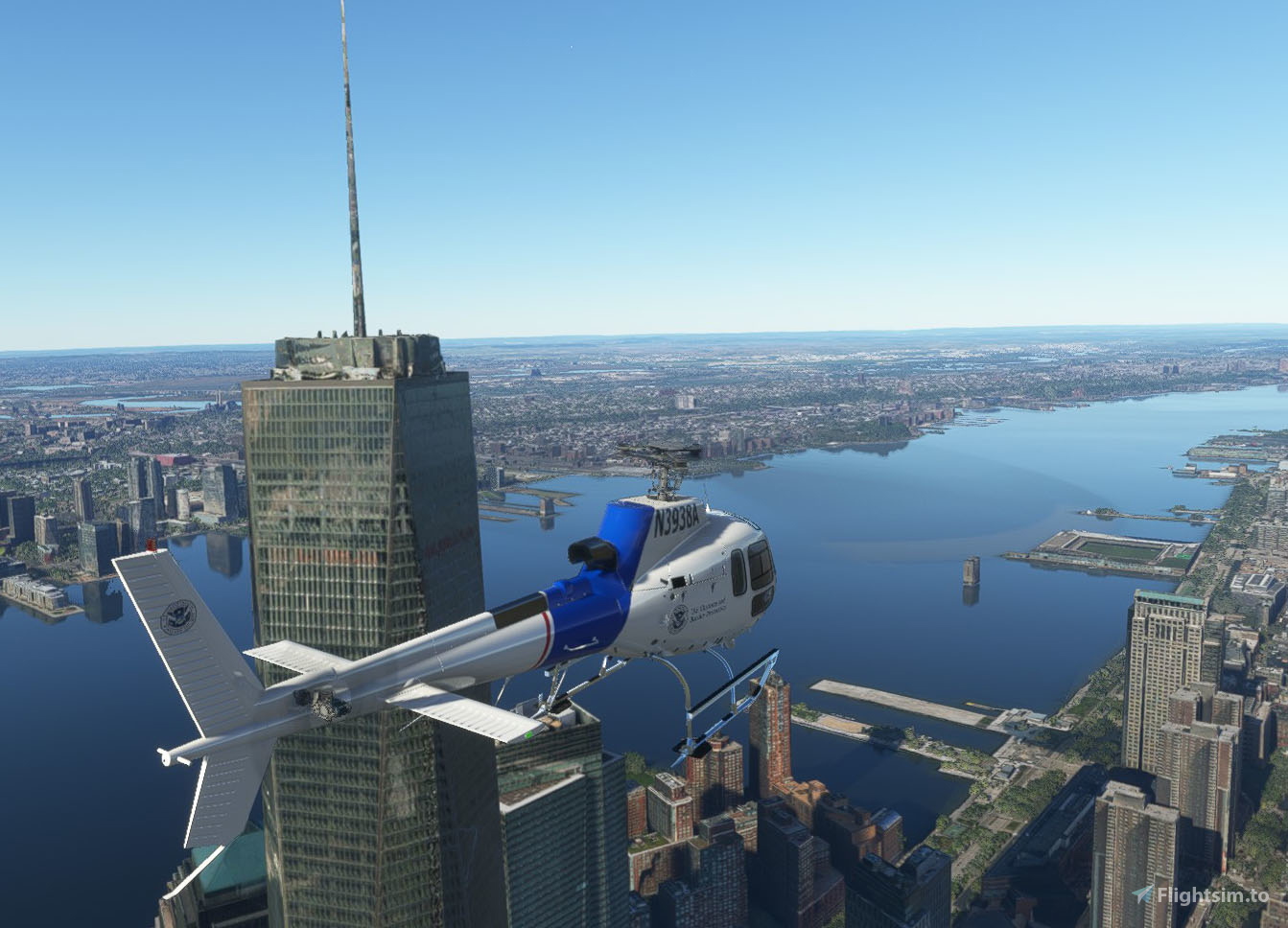 DHS Customs and Border Protection N3938A for Microsoft Flight Simulator ...