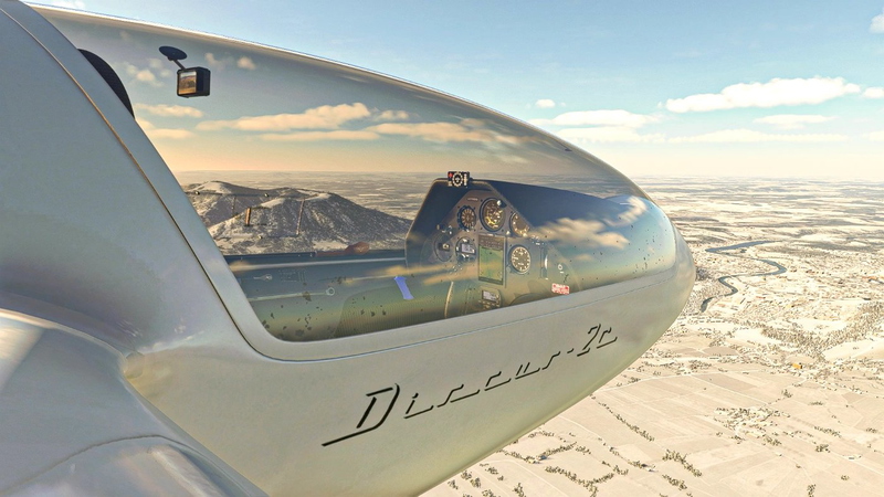 Discus-2c: Standard for Microsoft Flight Simulator | MSFS