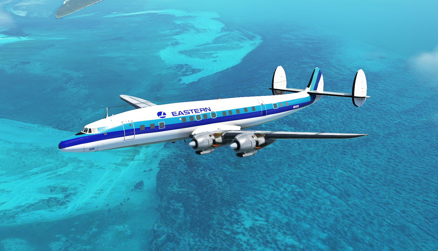 Eastern Air Shuttle L-1049G for Microsoft Flight Simulator | MSFS