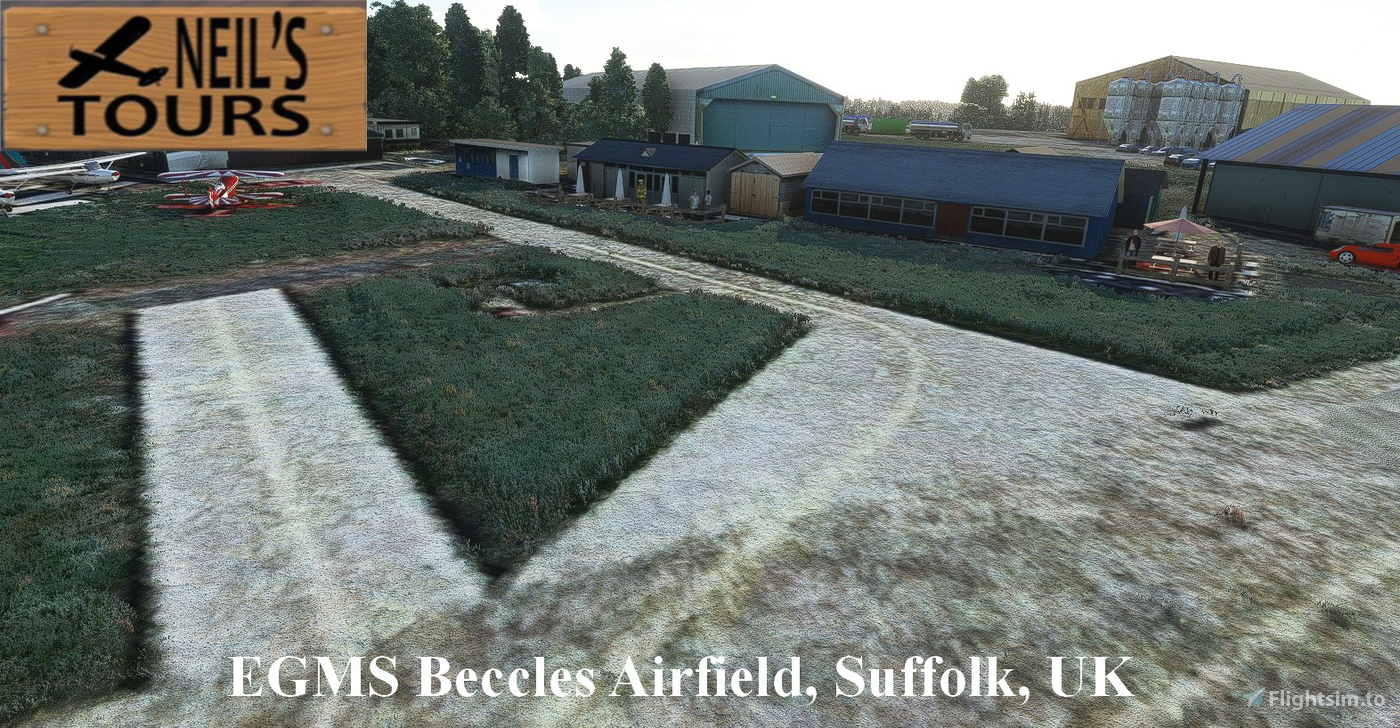 EGSM Beccles Airfield, Lowestoft UK for Microsoft Flight Simulator | MSFS
