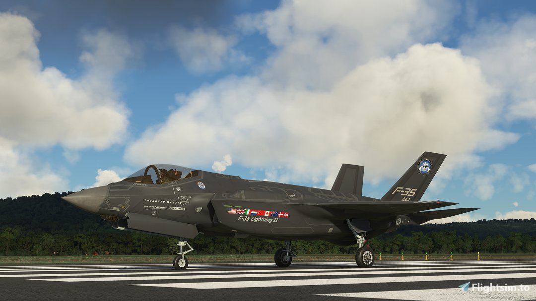 F-35 AA-1 Prototype Demo Team for Indiafoxecho F-35A - MSFS Add-on ...