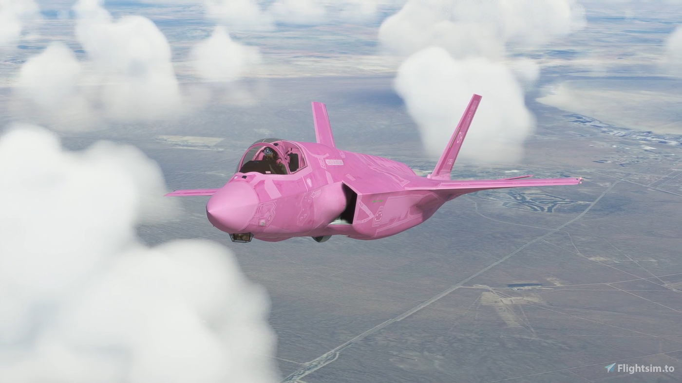 F-35B Pink Menace for Microsoft Flight Simulator | MSFS