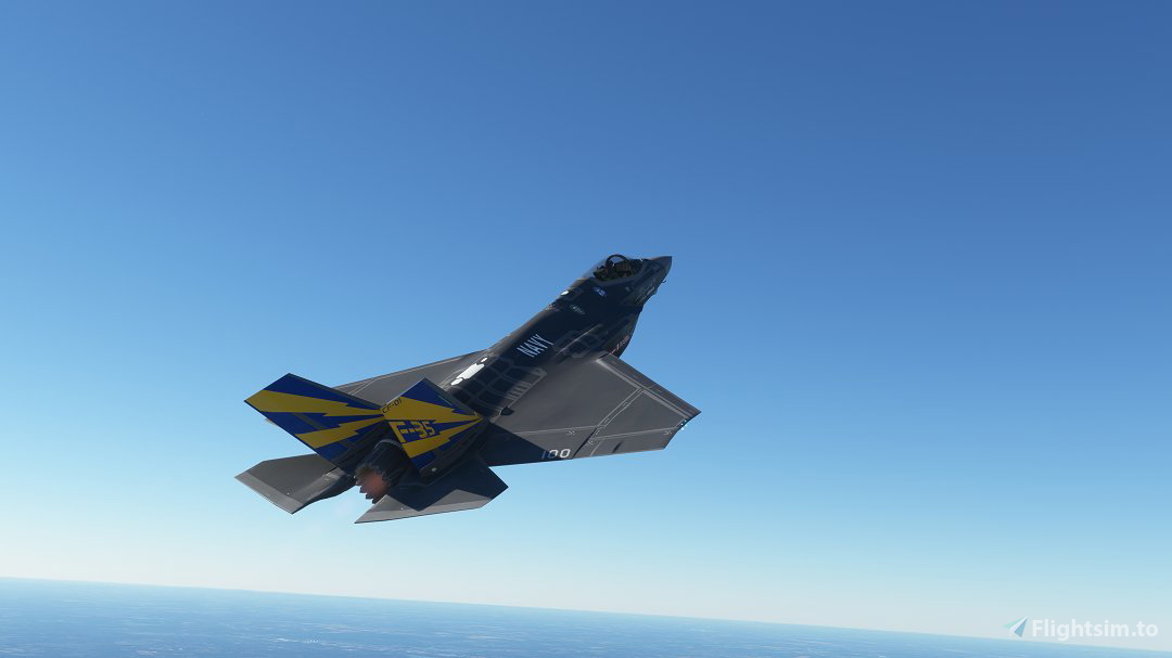 F-35C CF-01 Prototype Demo Team for Indiafoxecho's F-35C for Microsoft ...