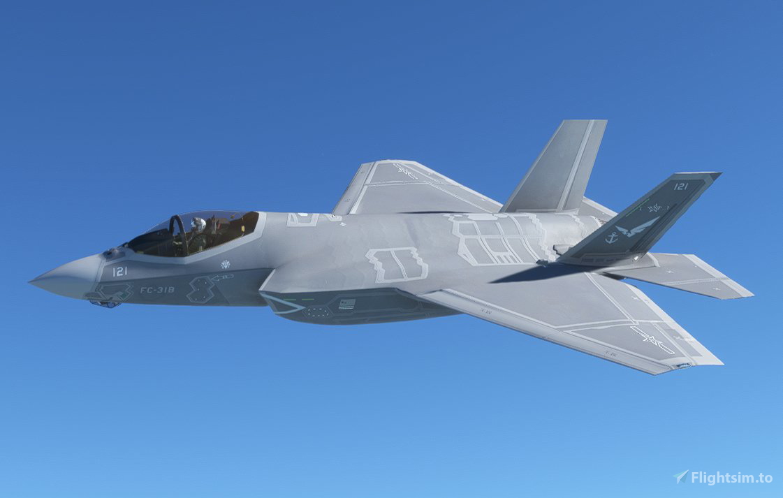 F-35C P.L.A. Navy (FC-31 Gyrfalcon Livery) for Microsoft Flight ...