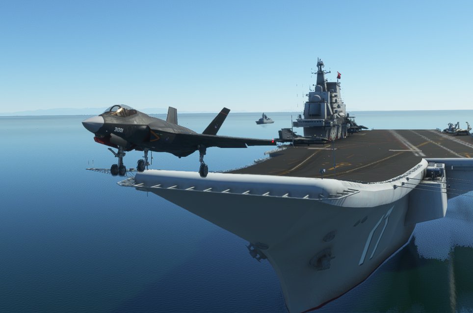 F-35C P.L.A. Navy (FC-31 Gyrfalcon Livery) for Microsoft Flight ...