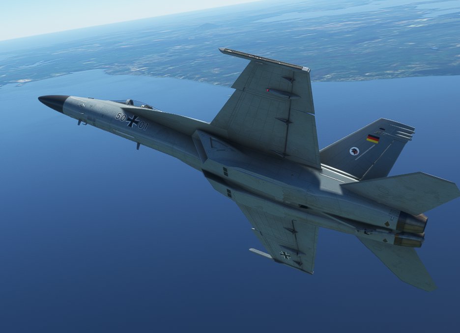 F/A-18E German Air Force Wing 51 Immelman para Microsoft Flight ...