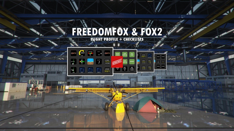 //42 FreedomFox + Fox2 Liveries for Microsoft Flight Simulator | MSFS