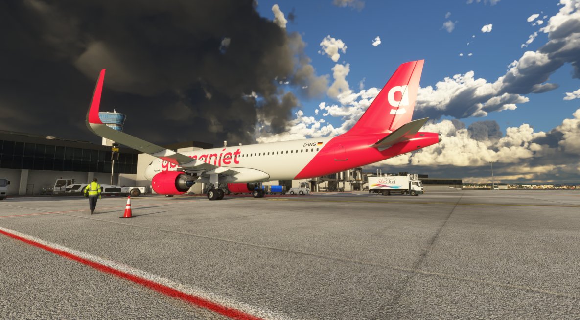 Germanjet A32NX (OFFICIAL) livery. for Microsoft Flight Simulator | MSFS