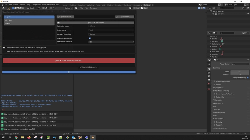 Google Earth Decoder Optimization Tools (GEDOT) - Blender Addon for Microsoft Flight Simulator ...