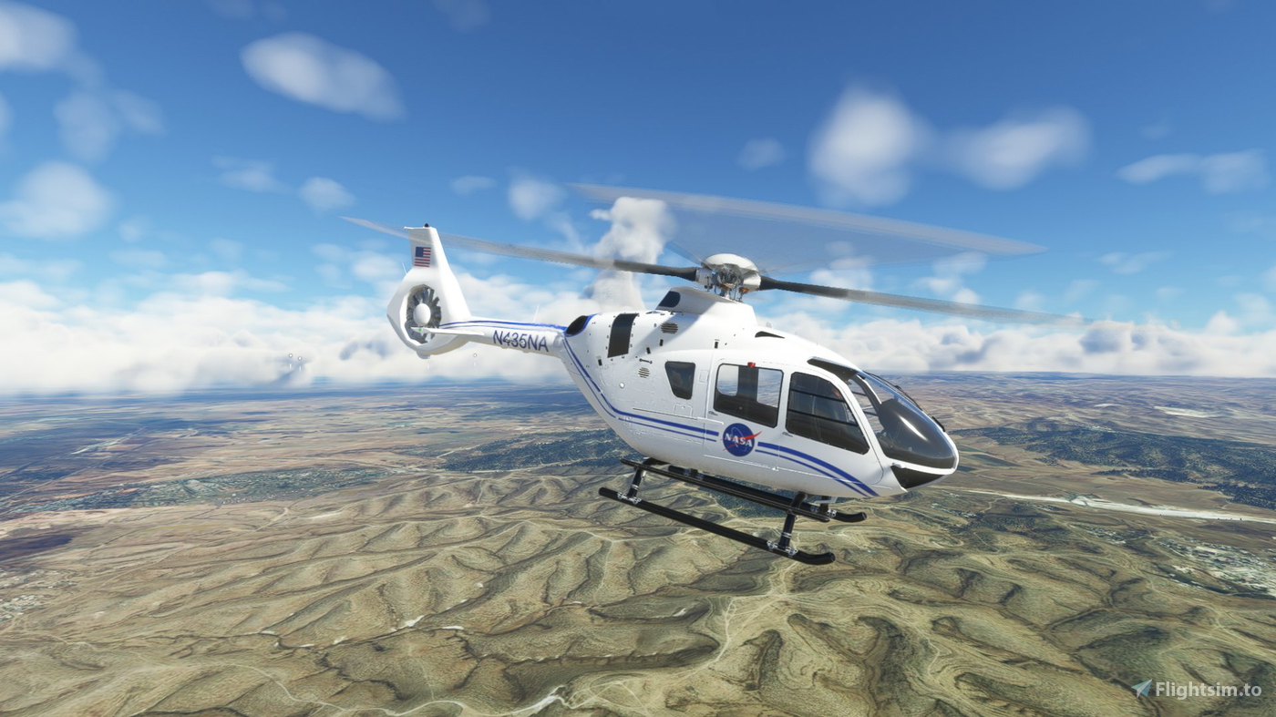 H135 NASA livery for Microsoft Flight Simulator | MSFS