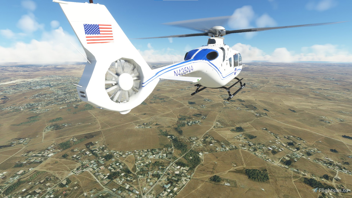 H135 NASA livery for Microsoft Flight Simulator | MSFS
