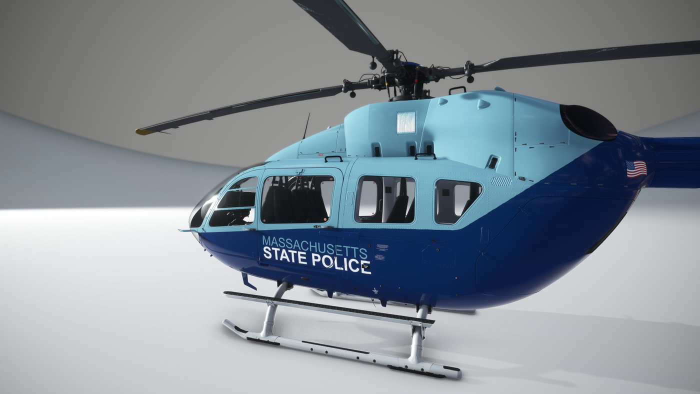 Massachusetts State Police Helicopter