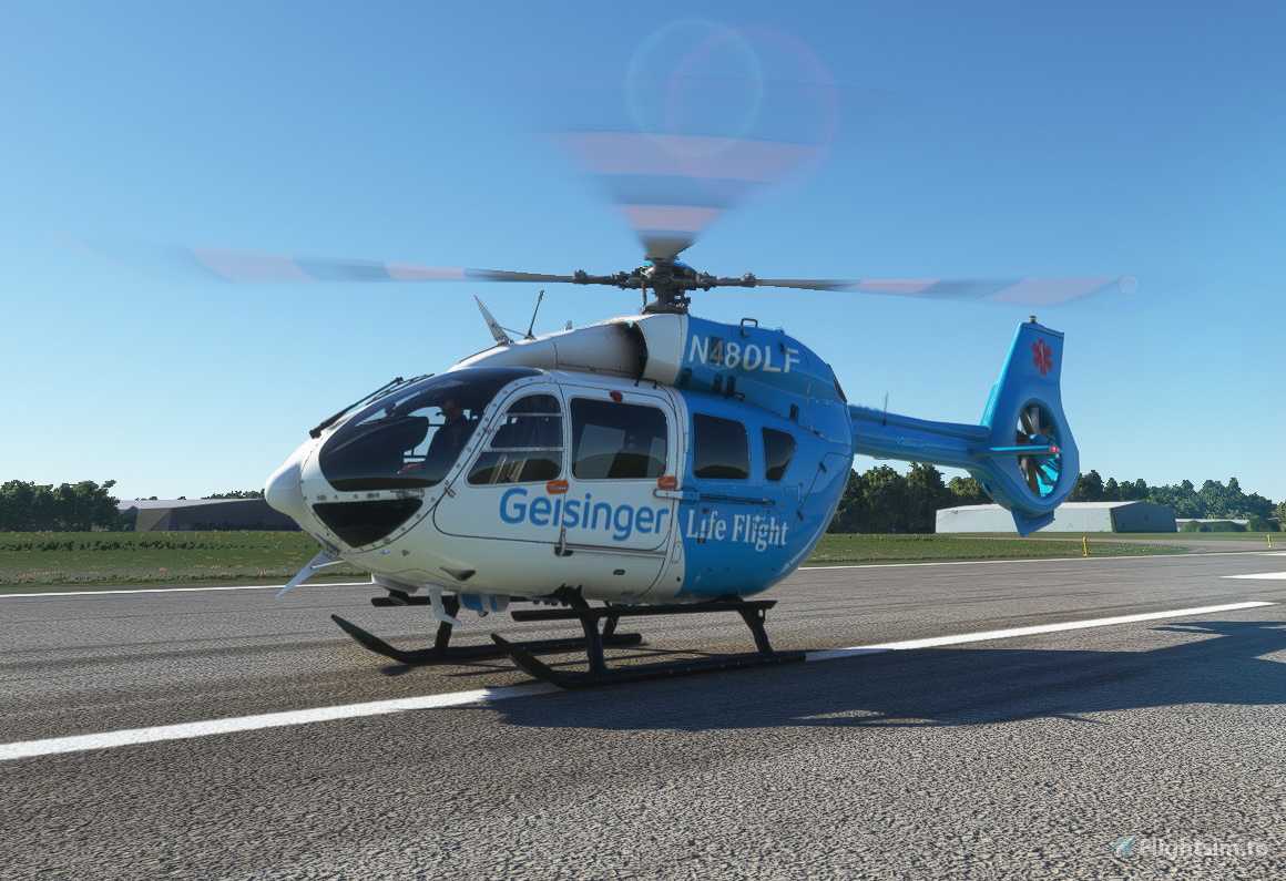 HPG Airbus H145 Geisinger Health Life Flight B8 for Microsoft Flight ...
