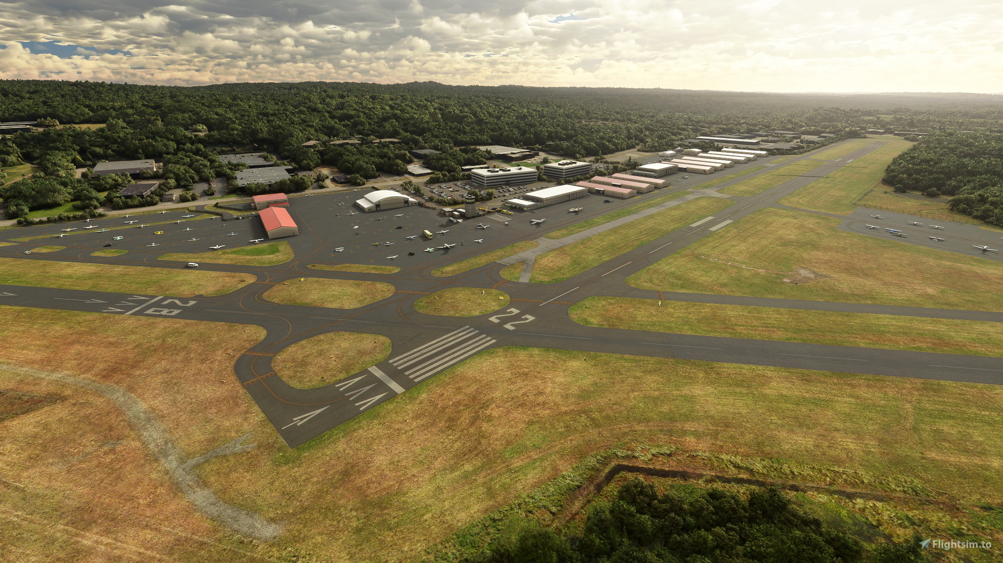 DC Scenery Design - KCDW - Essex County Airport, New Jersey for ...