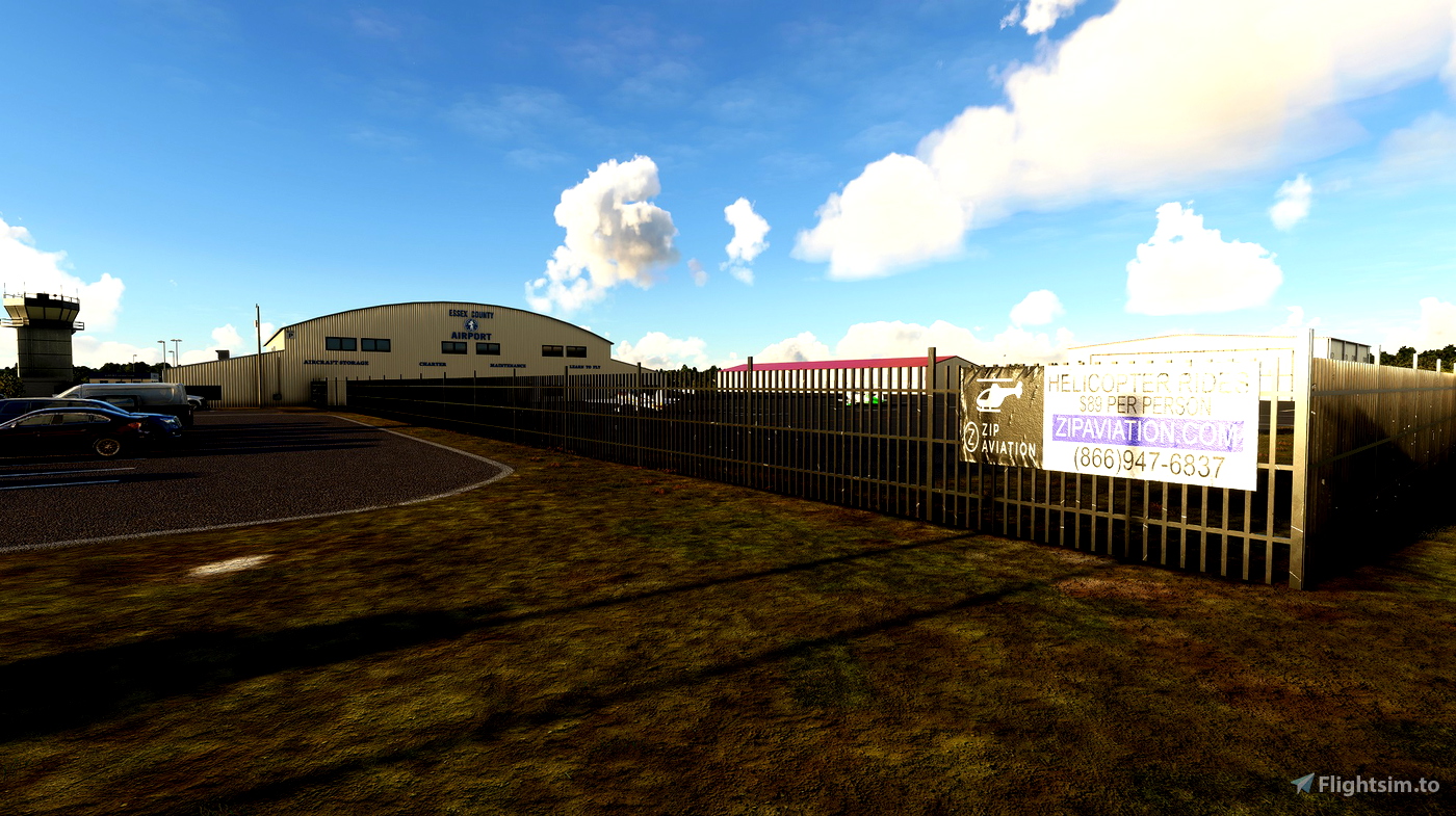 DC Scenery Design - KCDW - Essex County Airport, New Jersey for MSFS