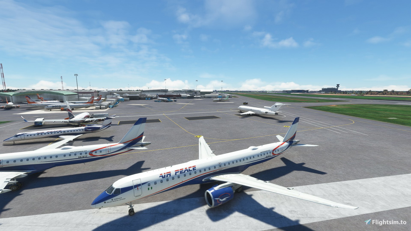 Murtala Muhammed International Airport. Lagos [DNMM] for Microsoft ...