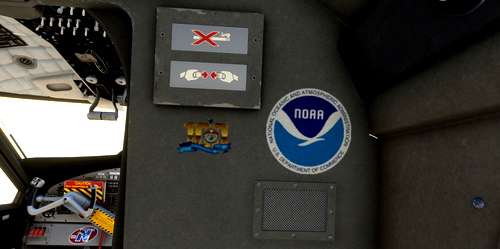 NOAA N48RF livery for the Aerosoft DHC-6 Twin Otter Wheels Cargo ...