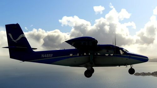 NOAA N48RF livery for the Aerosoft DHC-6 Twin Otter Wheels Cargo ...