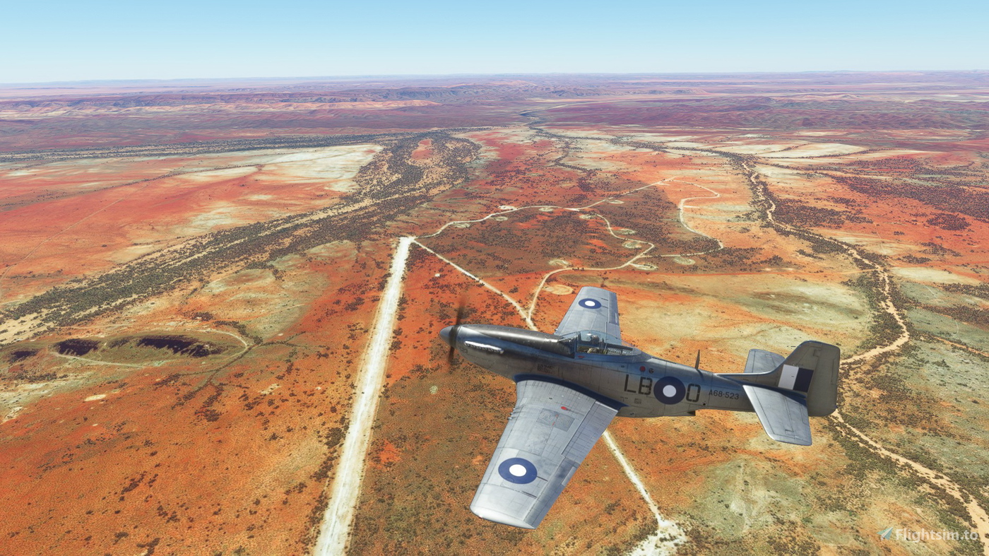 North American P-51D RAAF 84 Sqn A68-523 LB-O for Microsoft Flight ...