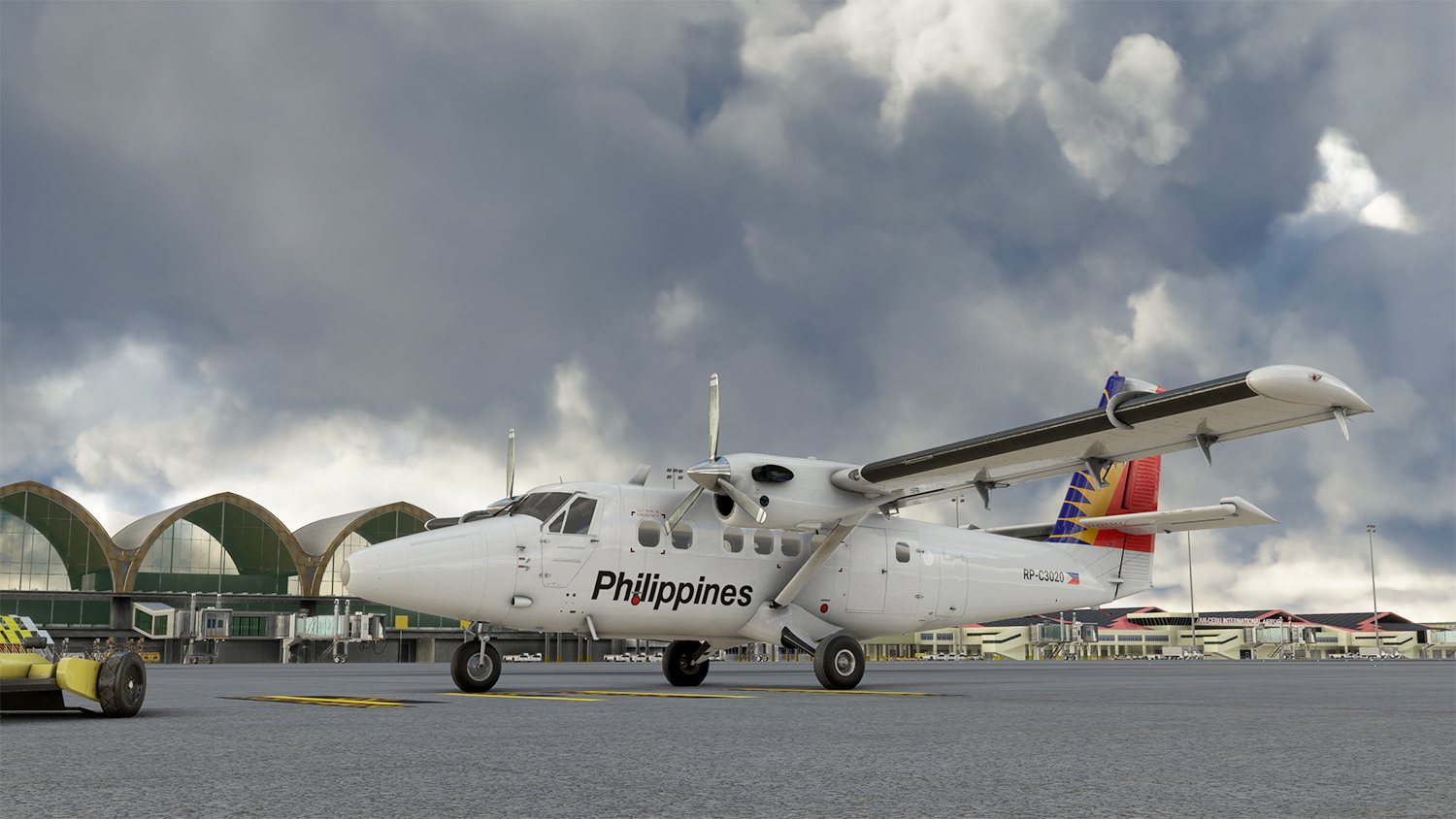 Philippine Airlines DH6 300 Wheels Pax Twin Otter 8K - MSFS Add-on ...
