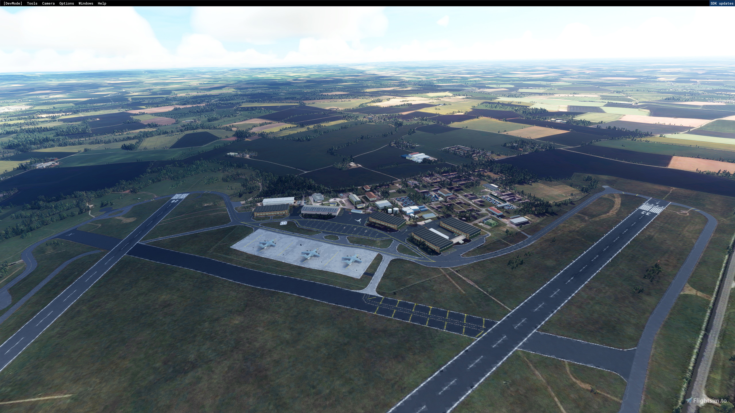 RAF Dishforth - EGXD - Yorkshire - Tag21 » Microsoft Flight Simulator