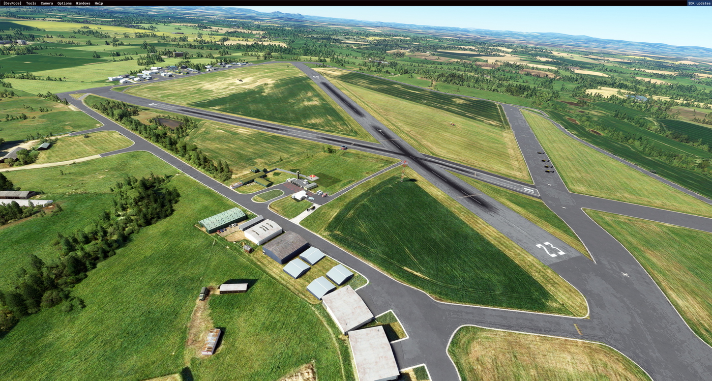 RAF Sleap - EGCV - Shropshire - Tag21 para Microsoft Flight Simulator ...