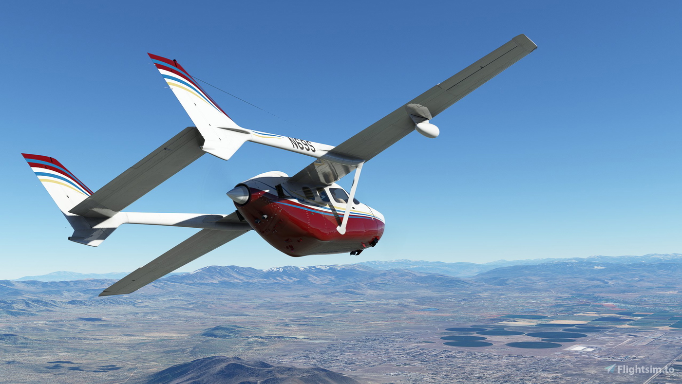 Red Swoop Livery for Carenado C337 Skymaster for Microsoft Flight ...