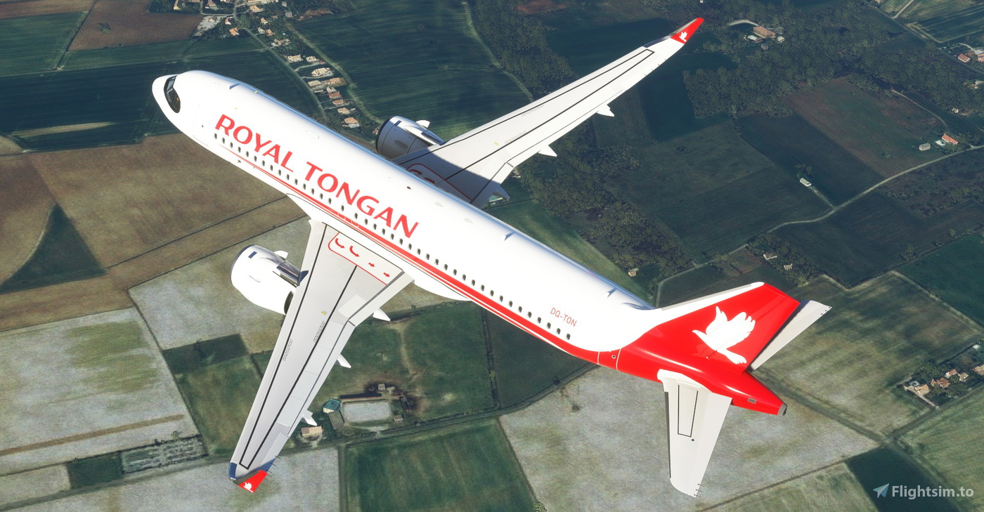 Royal Tongan Airlines A320 Neo for Microsoft Flight Simulator | MSFS