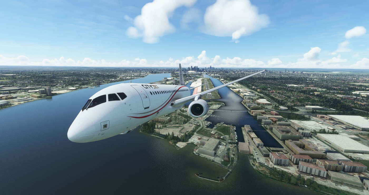 SSJ100 CityJet (EI-FWA) pour Microsoft Flight Simulator | MSFS